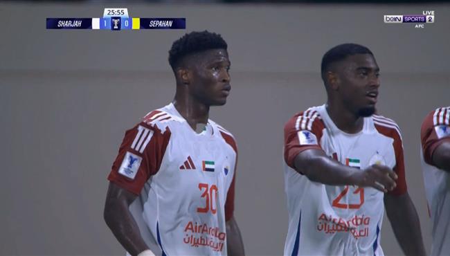 اهداف مباراة الوحدات والشارقة 2 2 دوري ابطال اسيا بطولات