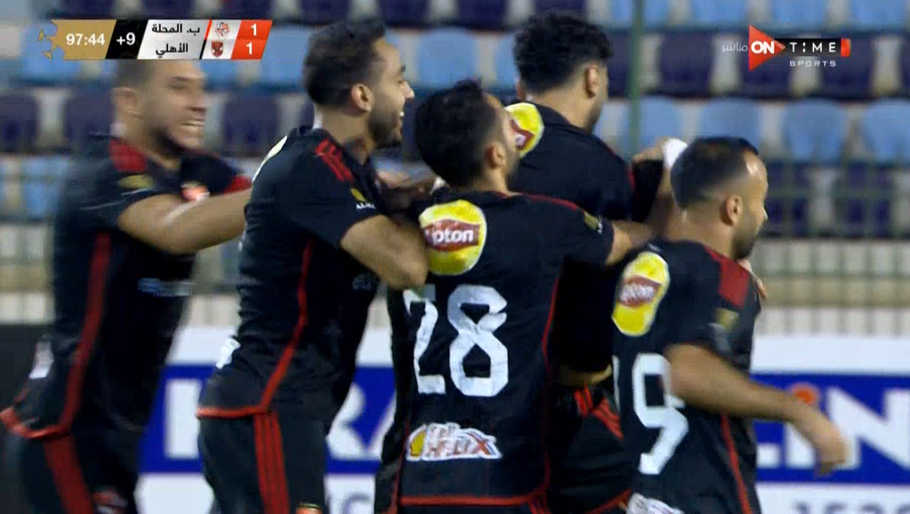 اهداف مباراة الاهلي وبلدية المحلة المثيرة 2 1 الدوري المصري بطولات