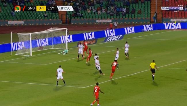 هدف غينيا بيساو الملغي امام مصر بكاس امم افريقيا بطولات